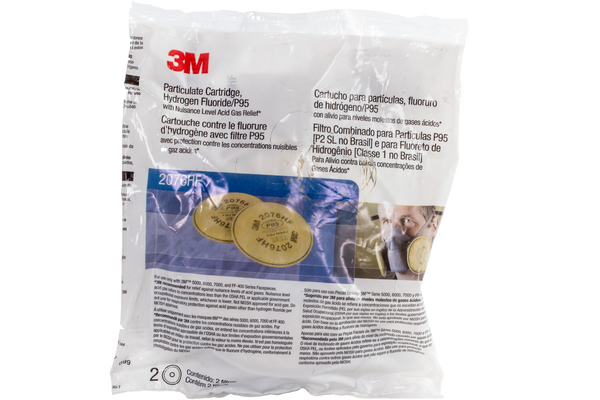 3M 2076 HF Filtro para Partículas , P95/Fluoruro de Hidrógeno (Par) – Seguri.com
