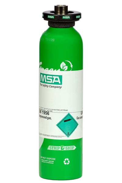 MSA 10045036 Cilindro de Aluminio Modelo RP Mezcla de 1.45% Metano, 15 ...
