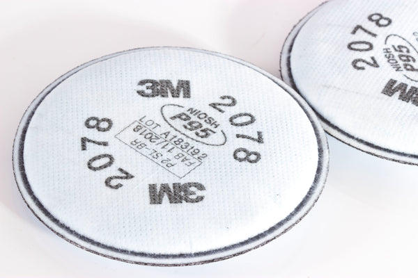 3M 2078 Filtro para Partículas, P95, Vapor Org/ Gas Ácido (Pza ...