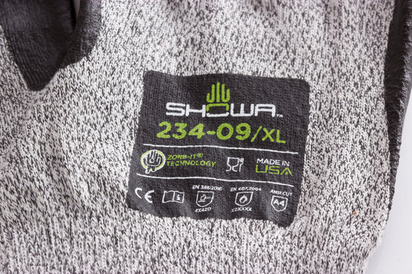 SHOWA 234 Guante de espuma de nitrilo (Caja con 72 pares) – Seguri.com